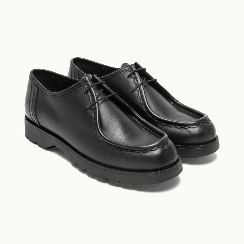 Waxed leather Shoes | PADROR EC Chestnut Brown – Kleman